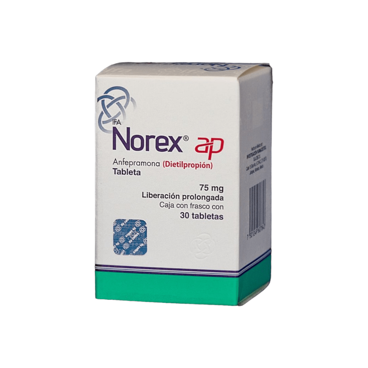 Norex AP 75mg - Ana Monterrey