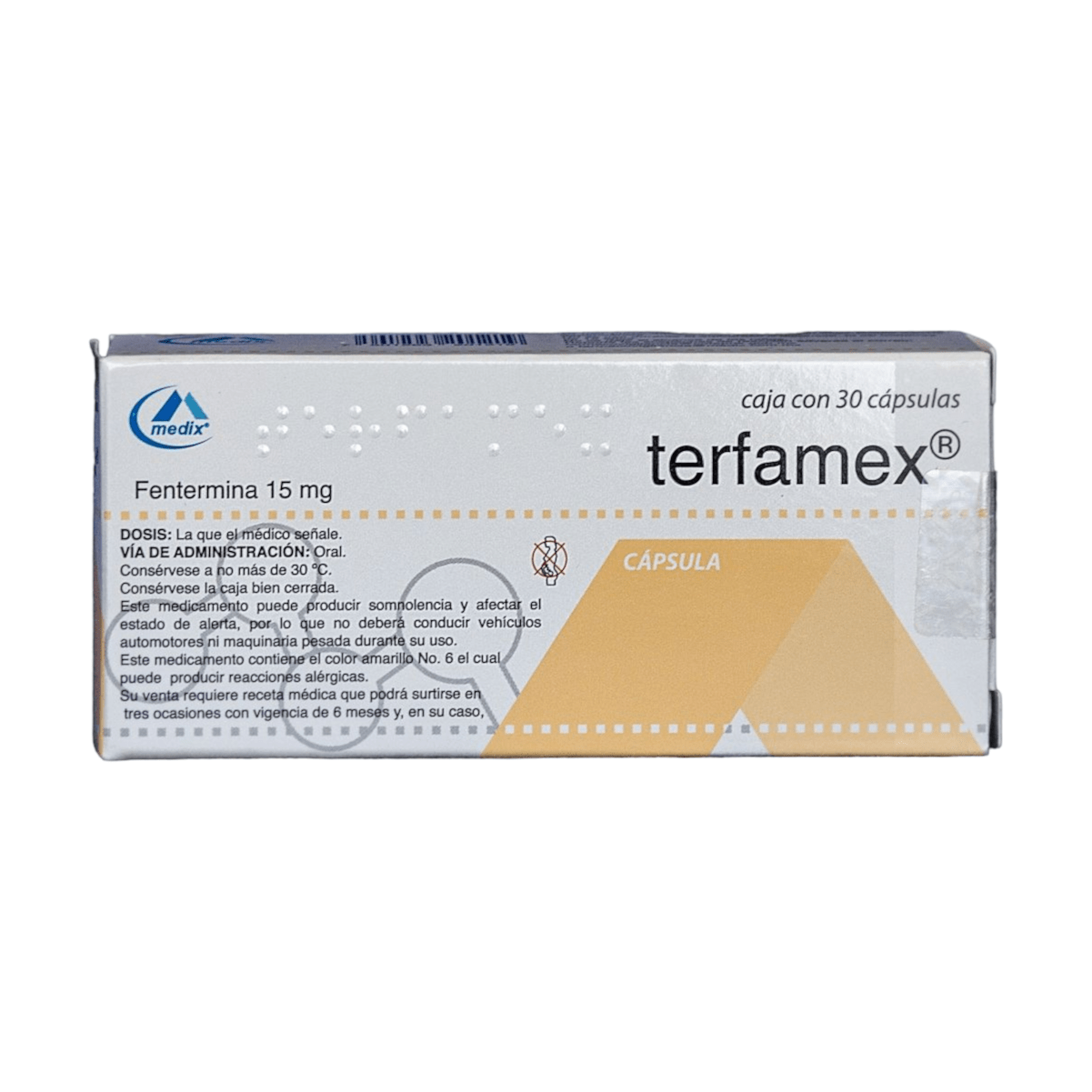 Terfamex 15 mg - Ana Monterrey