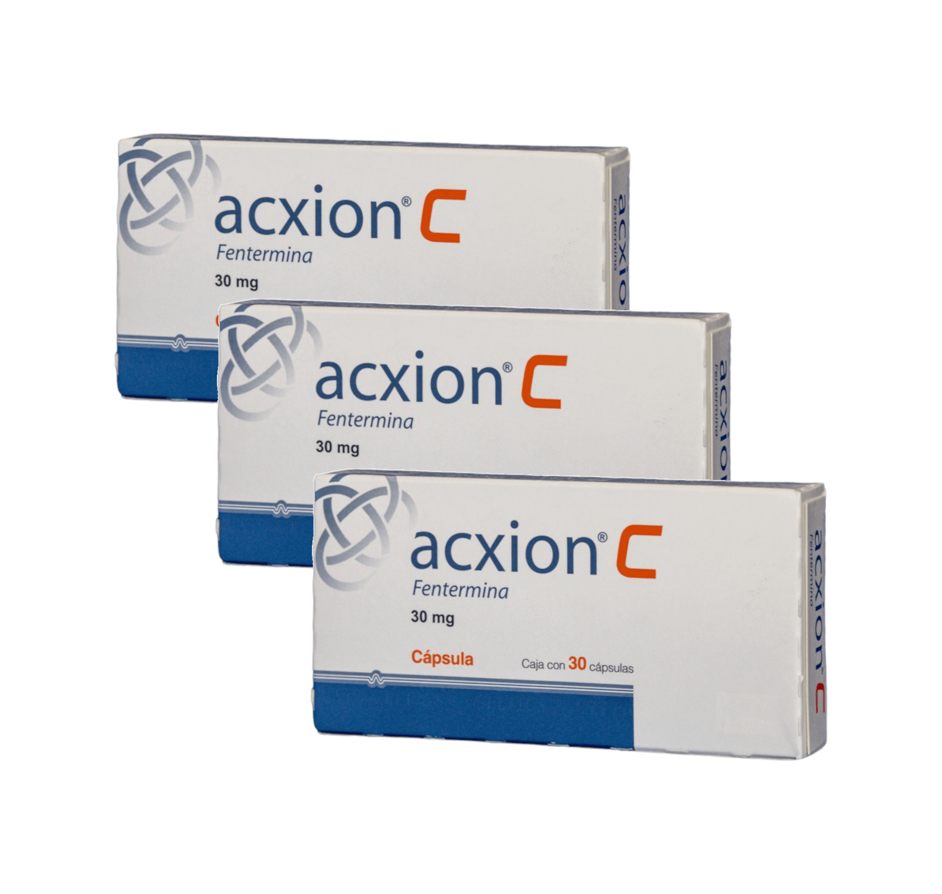 3 Pack Acxion C 30mg - Ana Monterrey