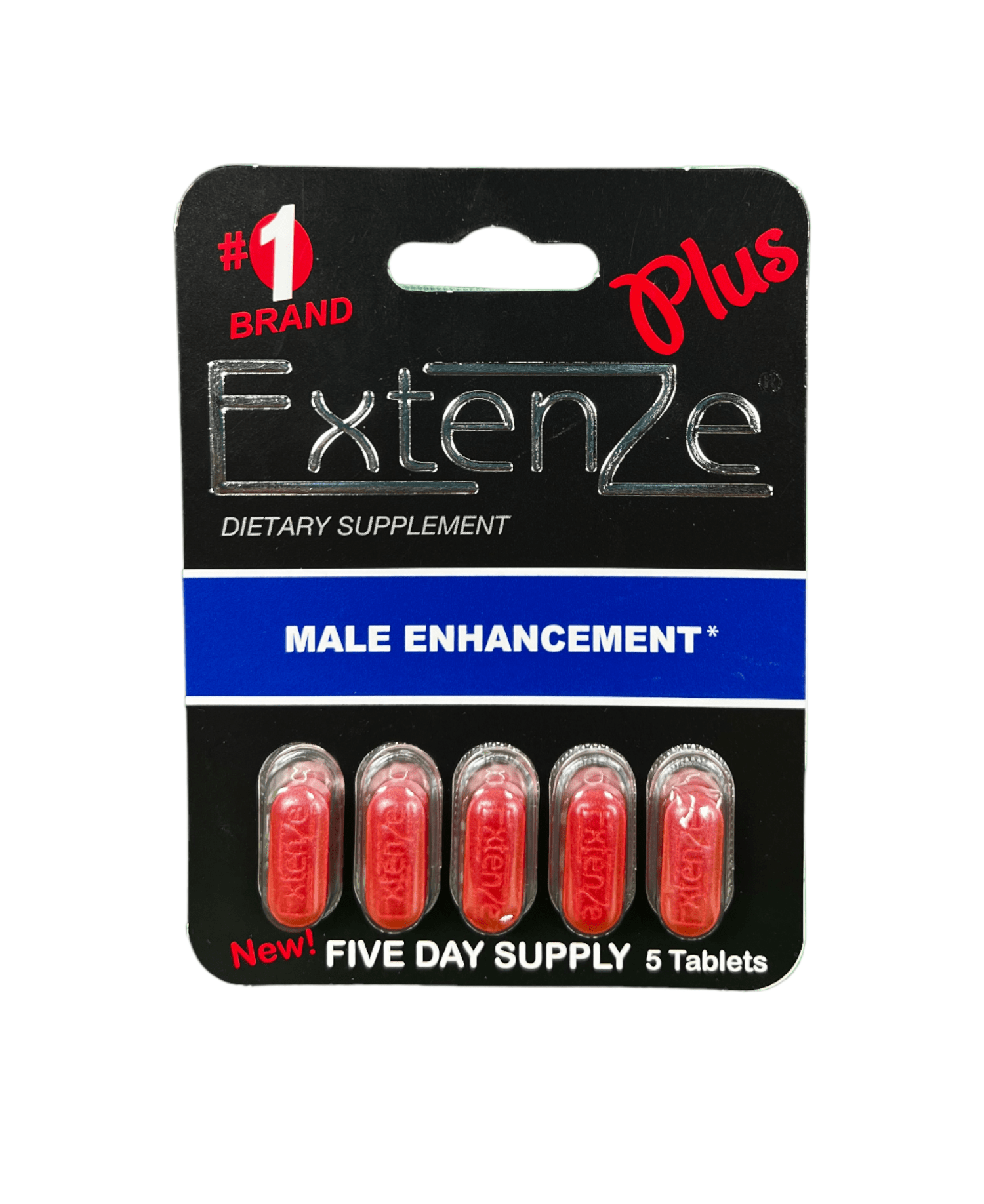 Extenze Plus Male Enhancement 5 Tablets - Ana Monterrey